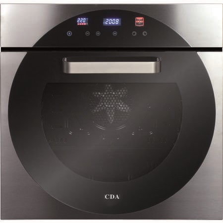 CDA 6Q6SS 10 Function Electric Built In Single Oven in Stainless steel | Appliances Direct