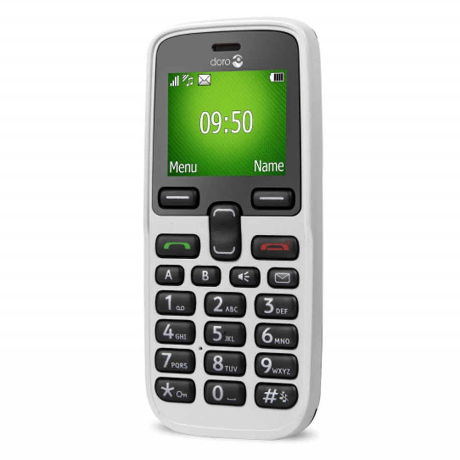 Doro 5030 White 1.7" 2G Unlocked & SIM Free 7112 | Appliances Direct