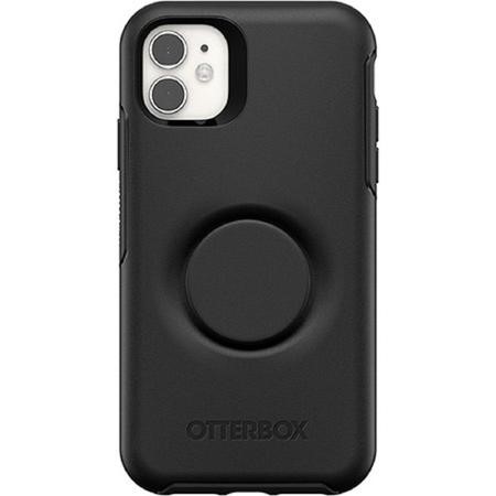 OtterBox Otter+Pop Symmetry PopSocket Case - iPhone 11 - Black 77-62507 ...