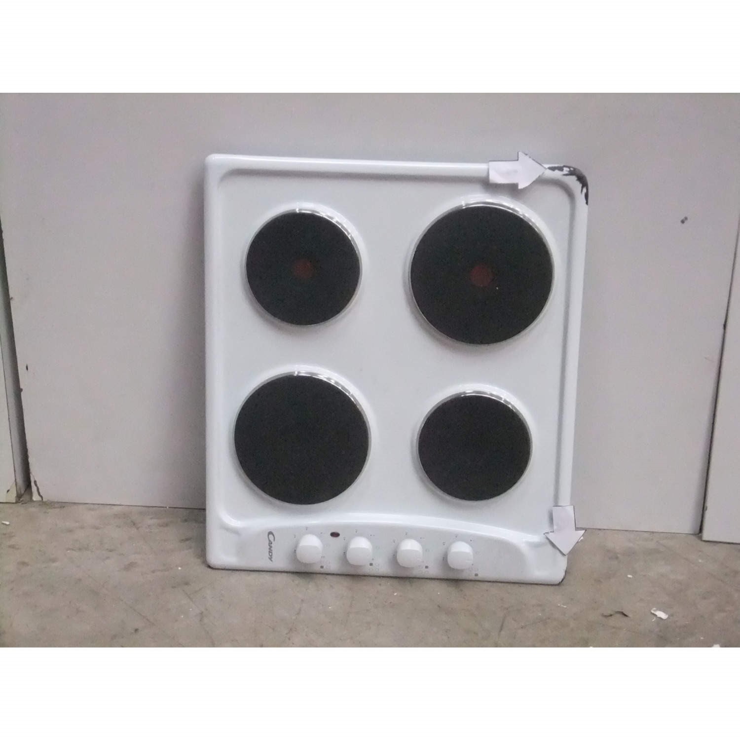 GRADE A3 - Moderate Cosmetic Damage - Candy PLE64W 60cm Sealed Plate ...