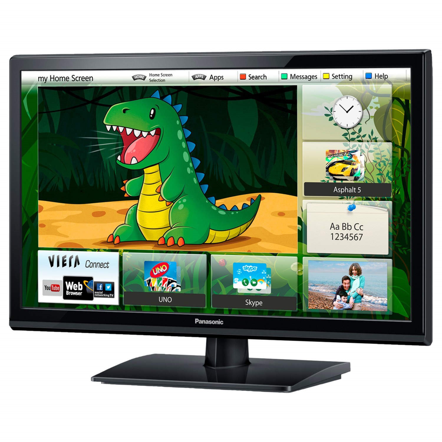 GRADE A2 - Light cosmetic damage - Panasonic TX-L24X6B 24 Inch Smart ...