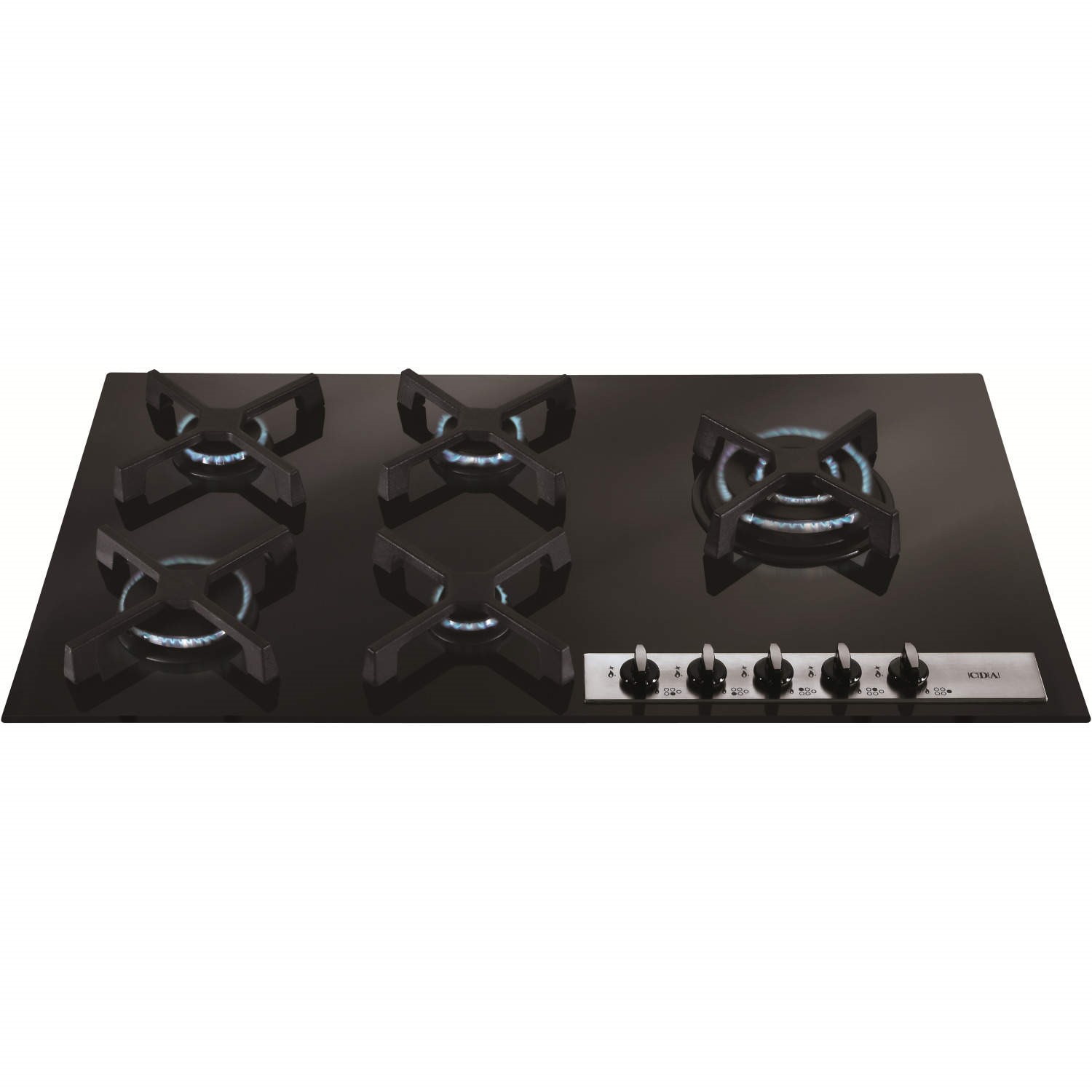 GRADE A1 - As new but box opened - CDA HVG96BL Extra Wide Five Burner ...