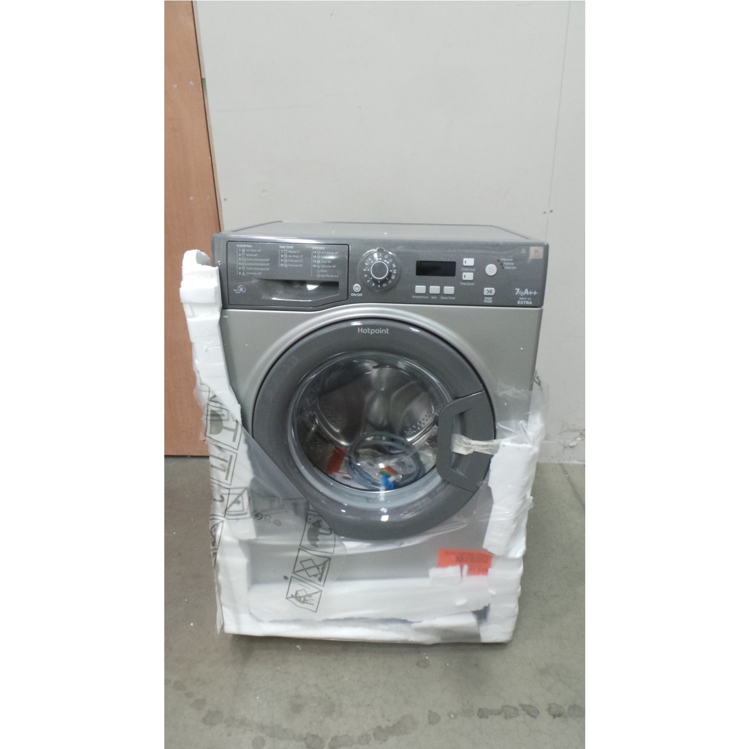 GRADE A3 - Hotpoint WMXTF742G Xtra 7kg 1400 Spin Washing Machine ...