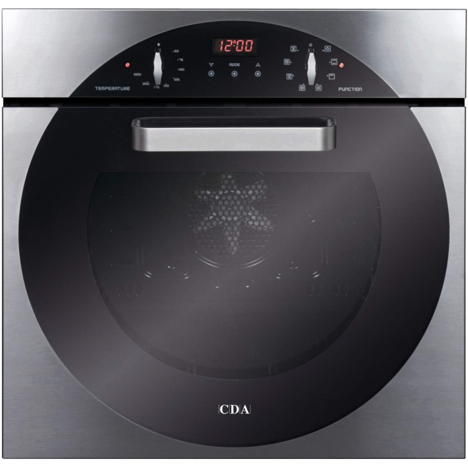 CDA 6Q5SS 8 Function Electric Built In Single Oven in Stainless steel | Appliances Direct