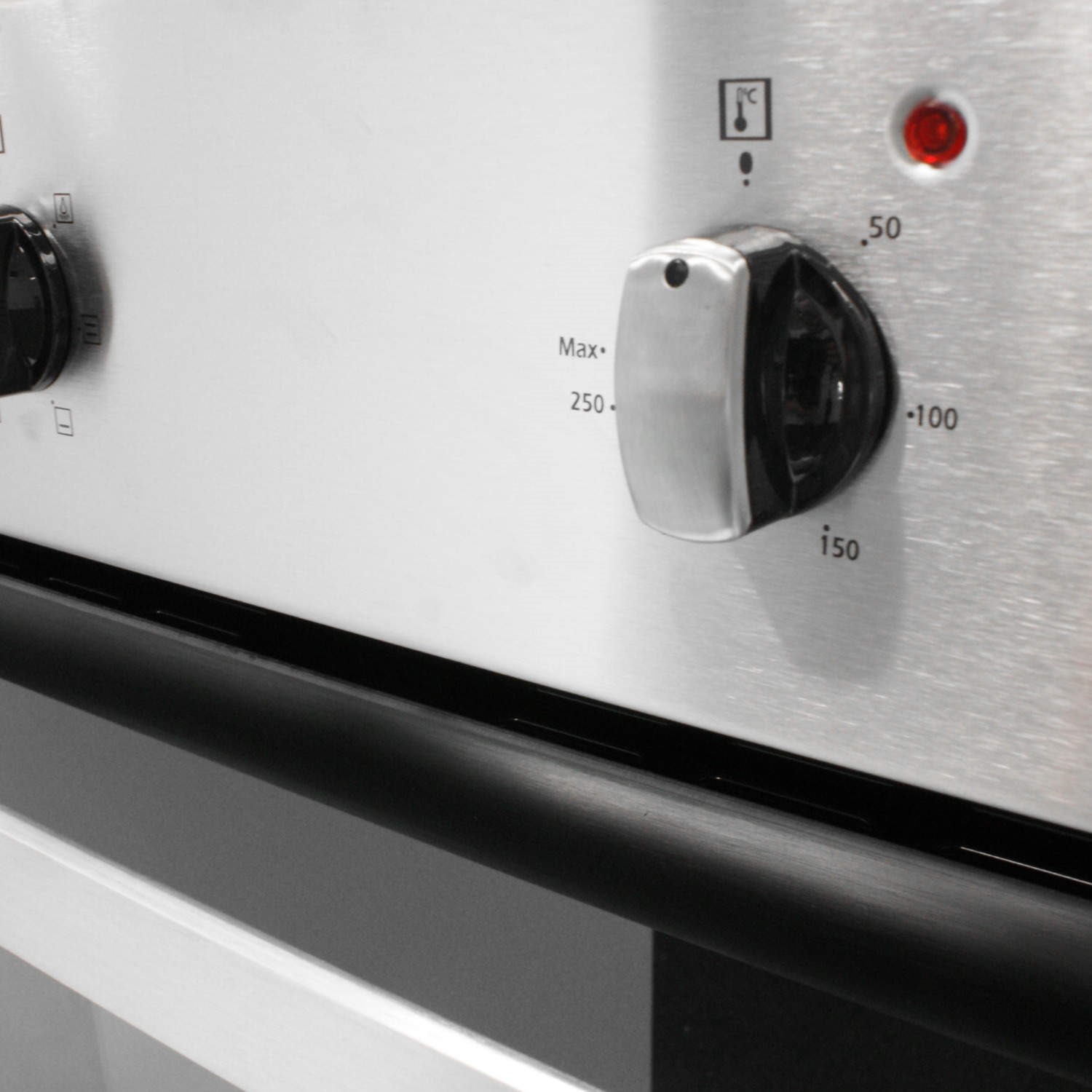 electriQ 60cm Single Static Built-in Electric Oven Stainless Steel ...