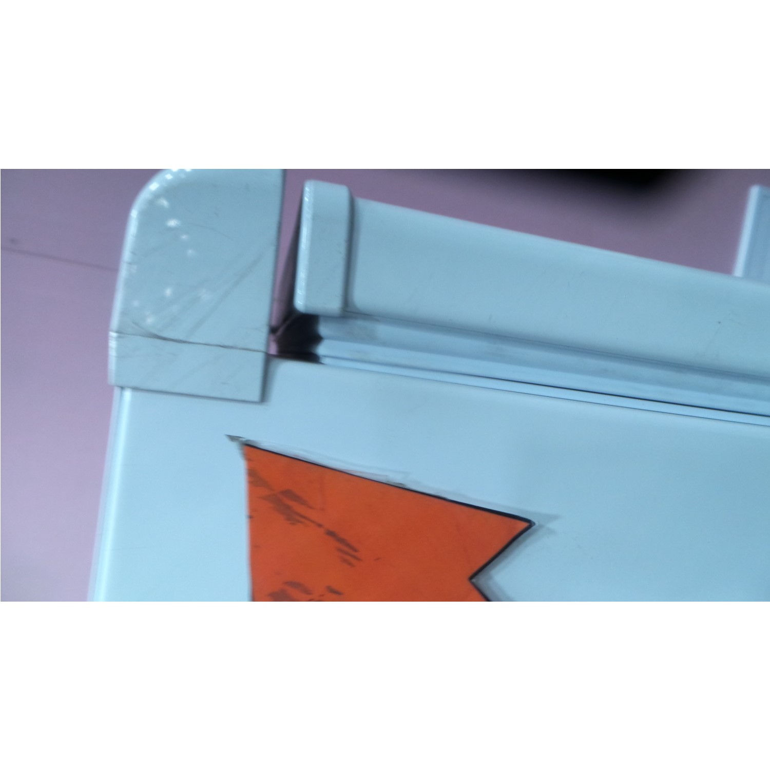 GRADE A3 - Hotpoint RFAA52P Ice Diamond Freestanding Fridge Freezer ...