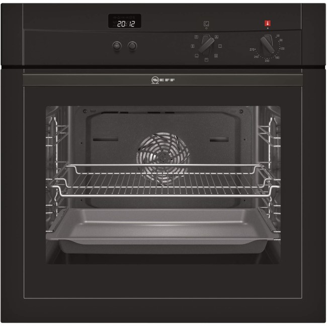 Neff B14M42S3GB built-in/under single oven Electric In Black ...