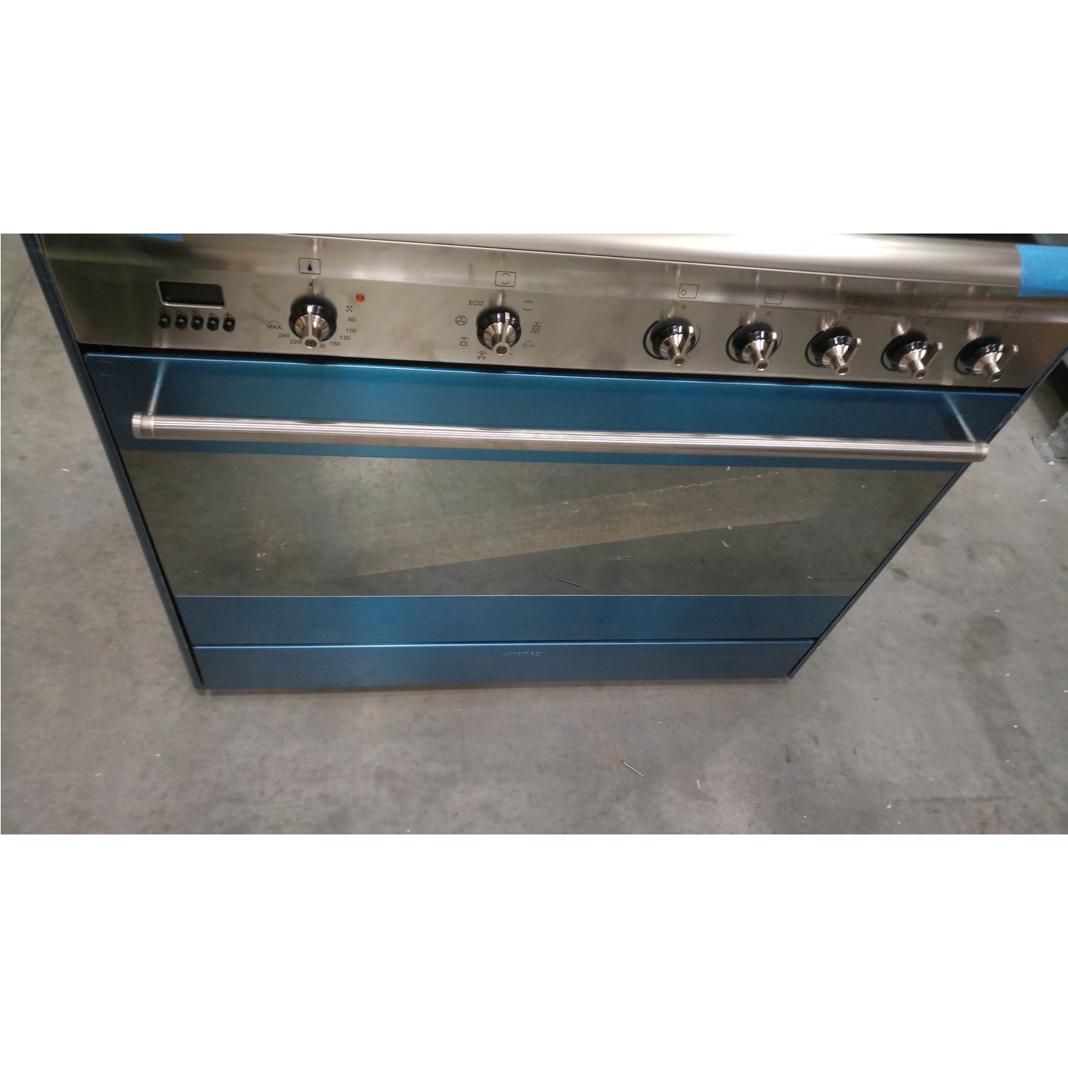 GRADE A3 - Smeg SUK91CMX9 Concert 90cm Stainless Steel Single Cavity ...