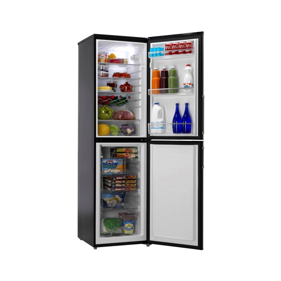 Hoover HVBF5192BHK 281 Litre Freestanding Fridge Freezer 50/50 Split ...