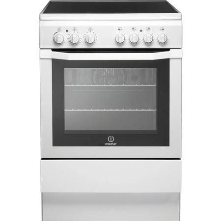 Indesit 60cm Electric Cooker - White I6VV2AW | Appliances Direct