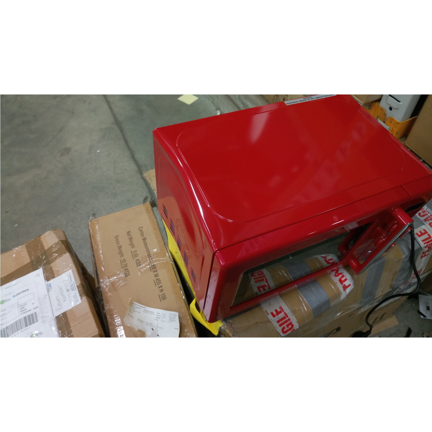 GRADE A2 - Belling FMR2080S 20L 800W Retro Design Freestanding ...