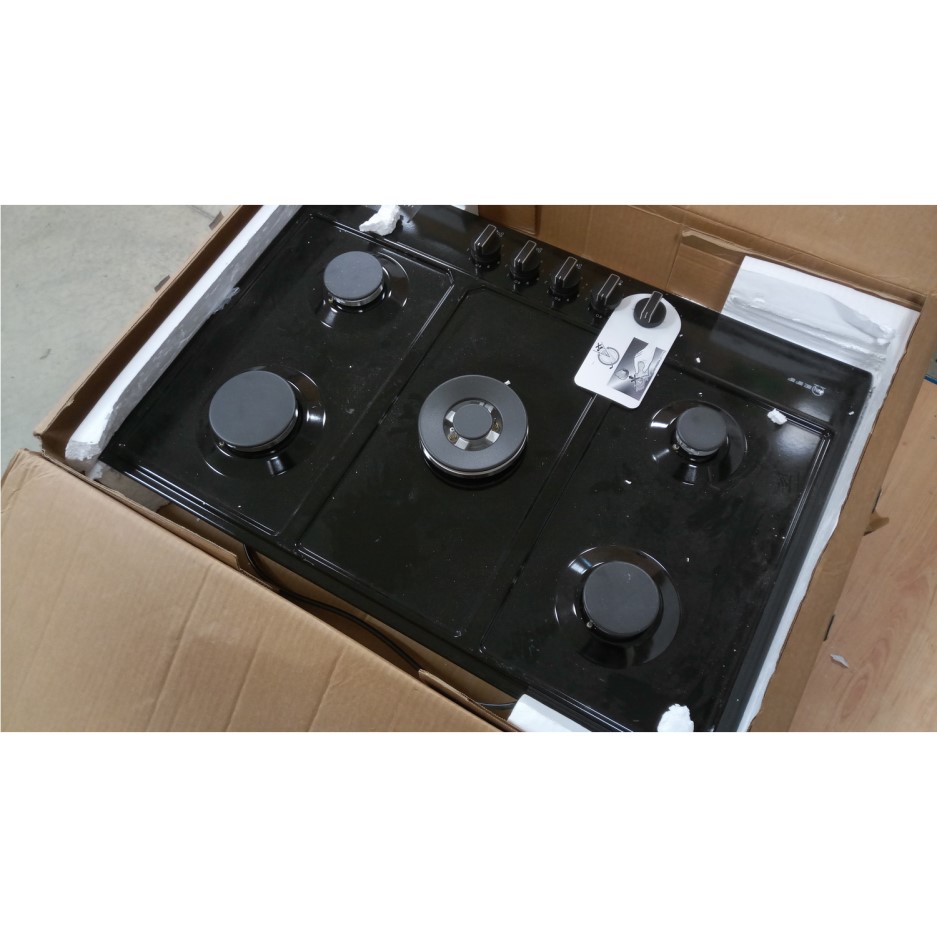 GRADE A3 - Neff T27DS59S0 N70 75cm Five Burner Gas Hob Black With Cast ...
