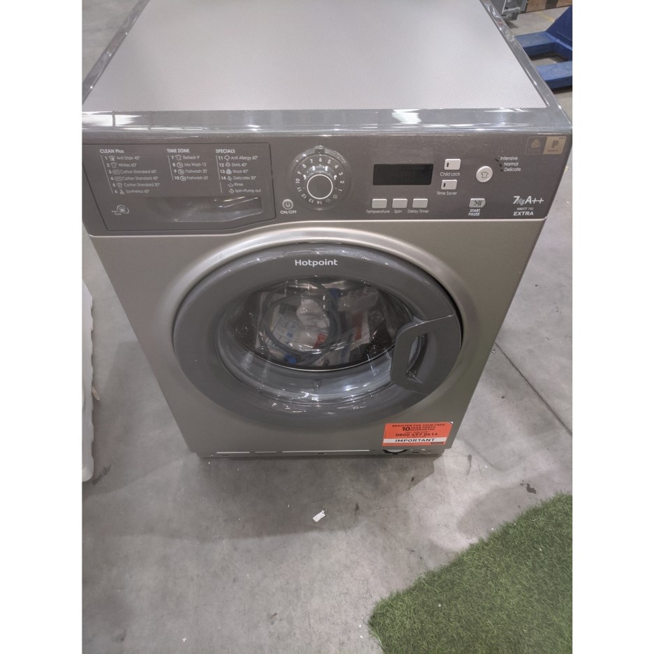 GRADE A3 - Hotpoint WMXTF742G Extra 7kg 1400 Spin Washing Machine ...