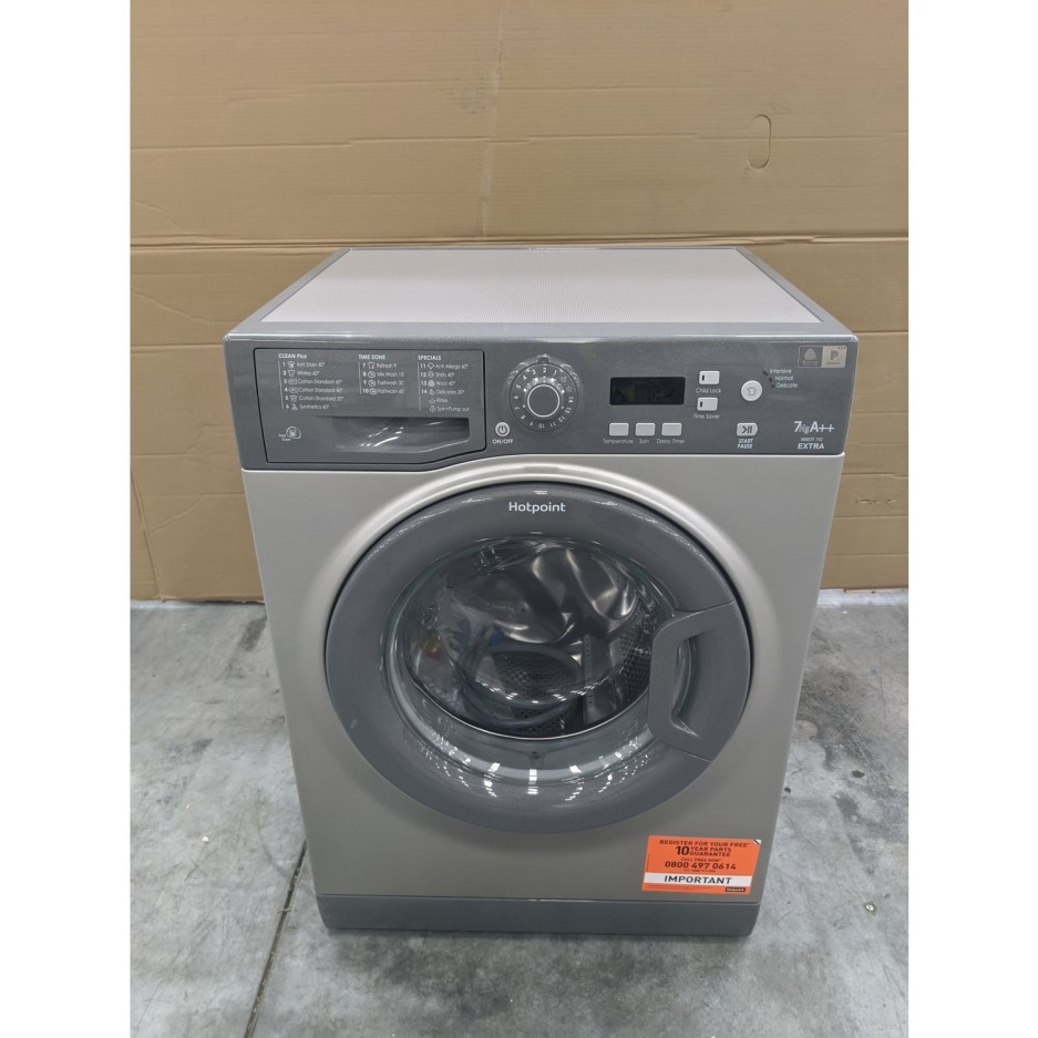 GRADE A3 - Hotpoint WMXTF742G Extra 7kg 1400 Spin Washing Machine ...