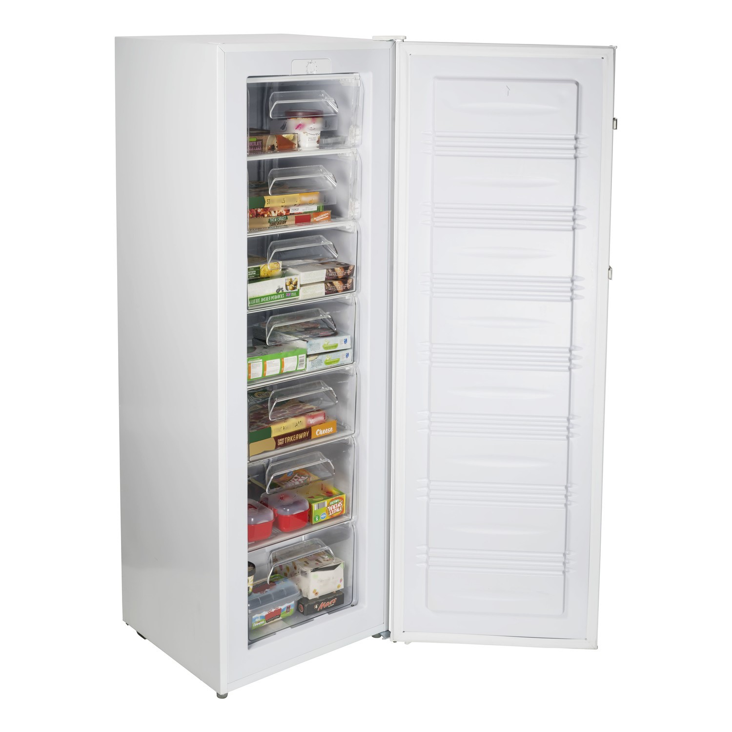 electriQ EQFSFZ1745 198 Litre Freestanding Upright Freezer 170cm Tall ...
