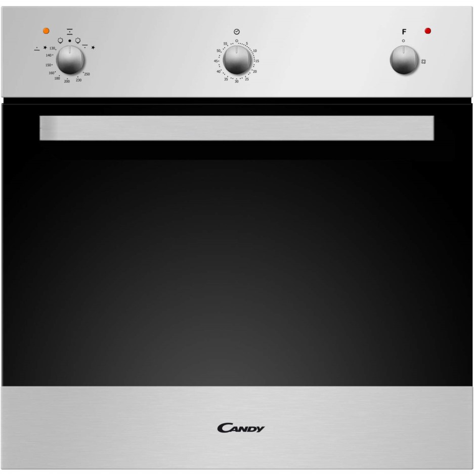 Candy 50L Gas Single Oven - Stainless Steel OVG505/3X | Appliances Direct