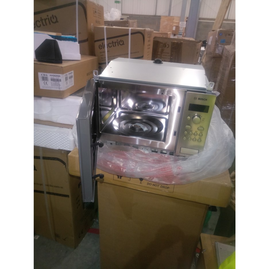 GRADE A3 - Bosch HMT75M551B 800W 17L Built-in Microwave Oven For 50cm ...
