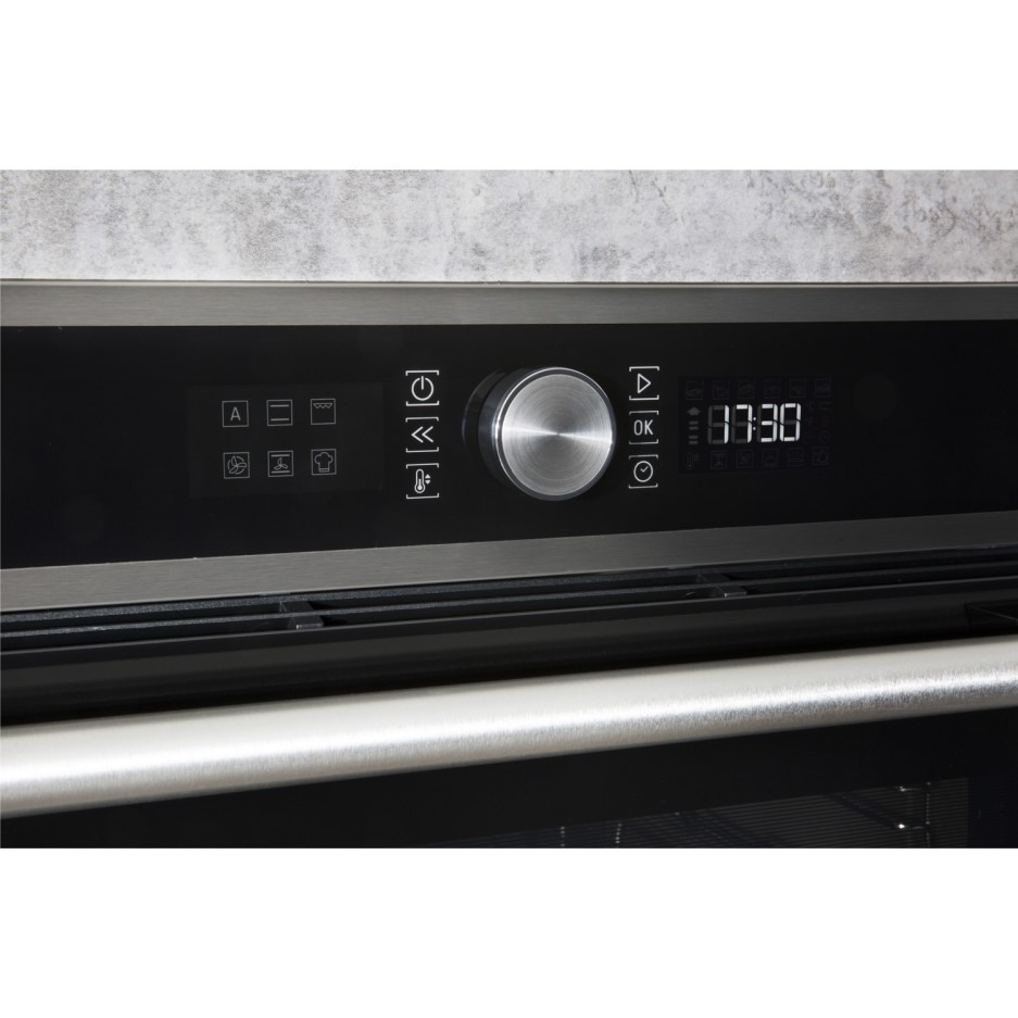 Hotpoint Electric Fan Single Oven with LCD Control Panel - Stainless ...