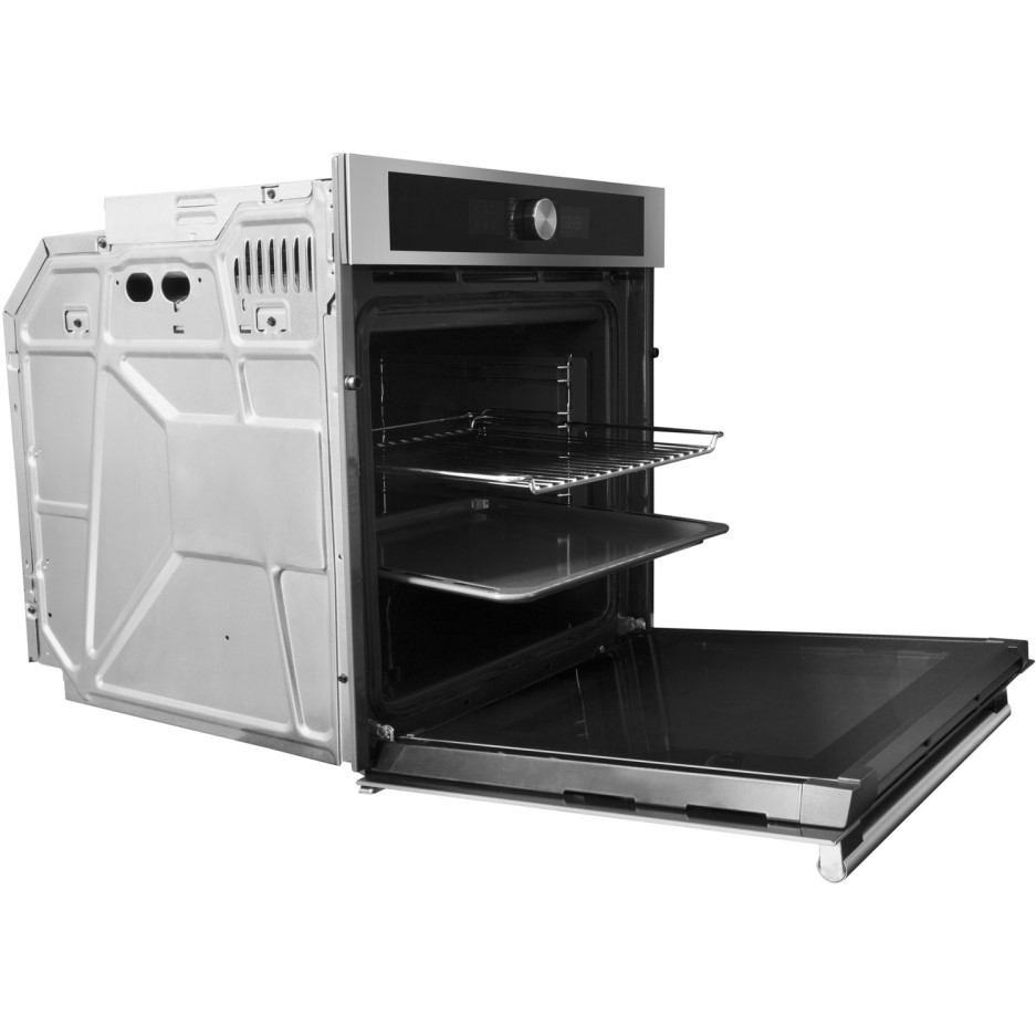 Hotpoint Electric Fan Single Oven with LCD Control Panel - Stainless ...