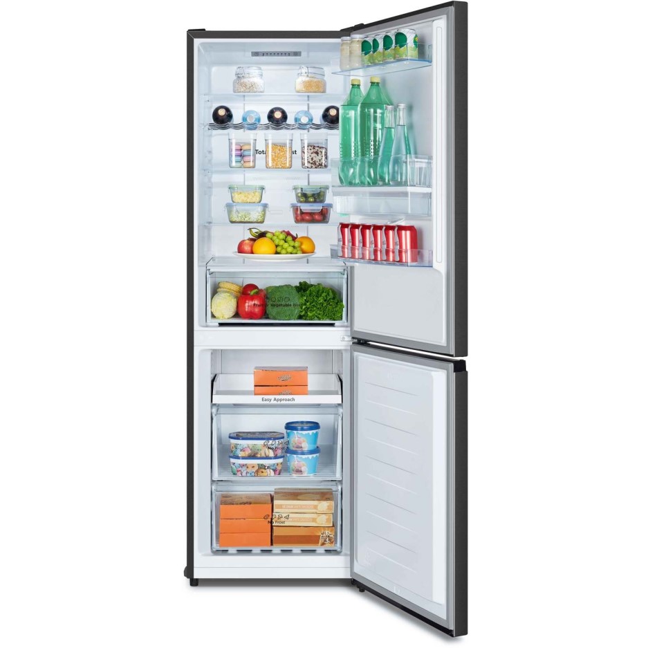Hisense 300 Litre 70/30 Freestanding Fridge Freezer - Black RB390N4WB1 ...