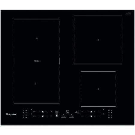Hotpoint 59cm 4 Zone Induction Hob with Flexi Zone TB7960CBF ...