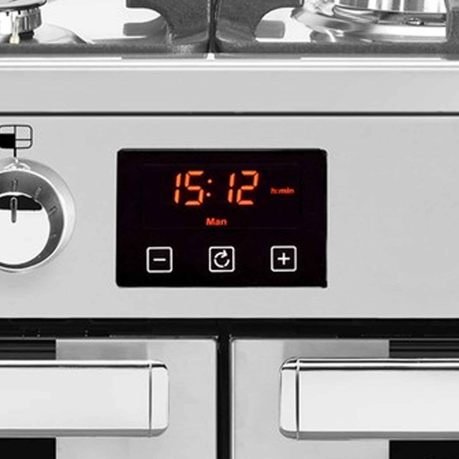 Belling Cookcentre 100DF Professional 100cm Dual Fuel Range Cooker ...