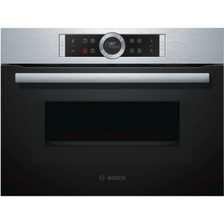 Refurbished Bosch CMG633BS1B Compact Built In 45L 900W Combination ...