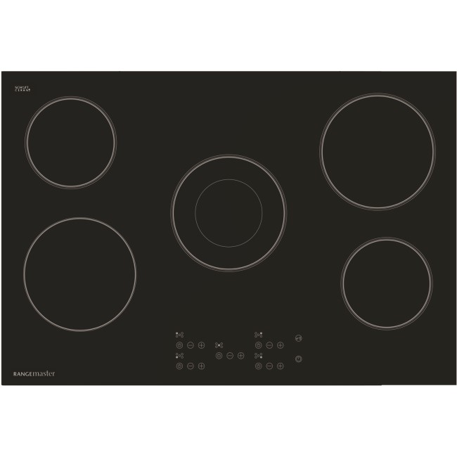 Rangemaster RMB75HPECGL 75cm 5 Zone Ceramic Hob | Appliances Direct