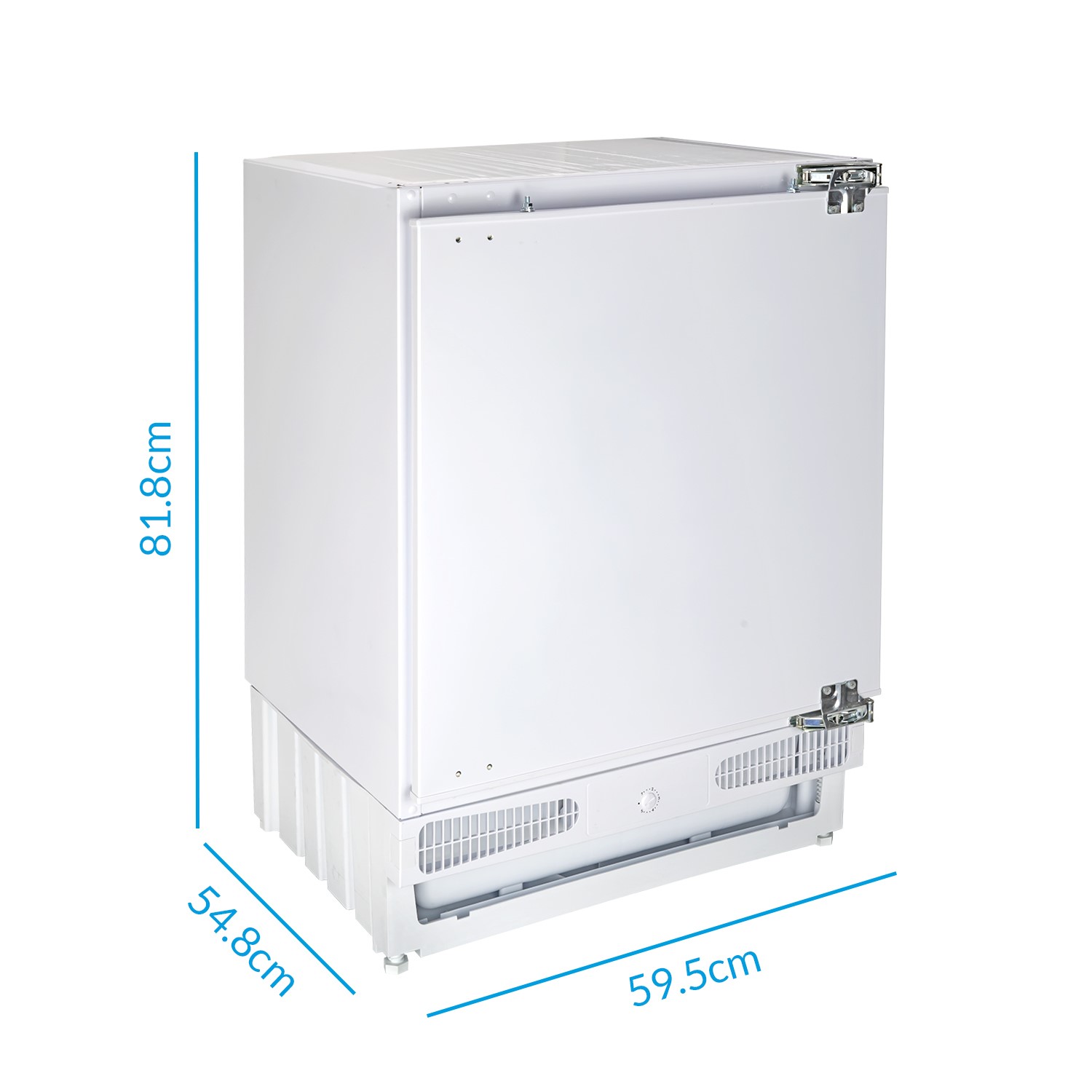 Refurbished electriQ EVPK90SS Integrated 115 Litre Under Counter Larder ...
