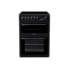 Hotpoint 60cm Double Oven Electric Cooker - Black HAE60KS | Appliances ...