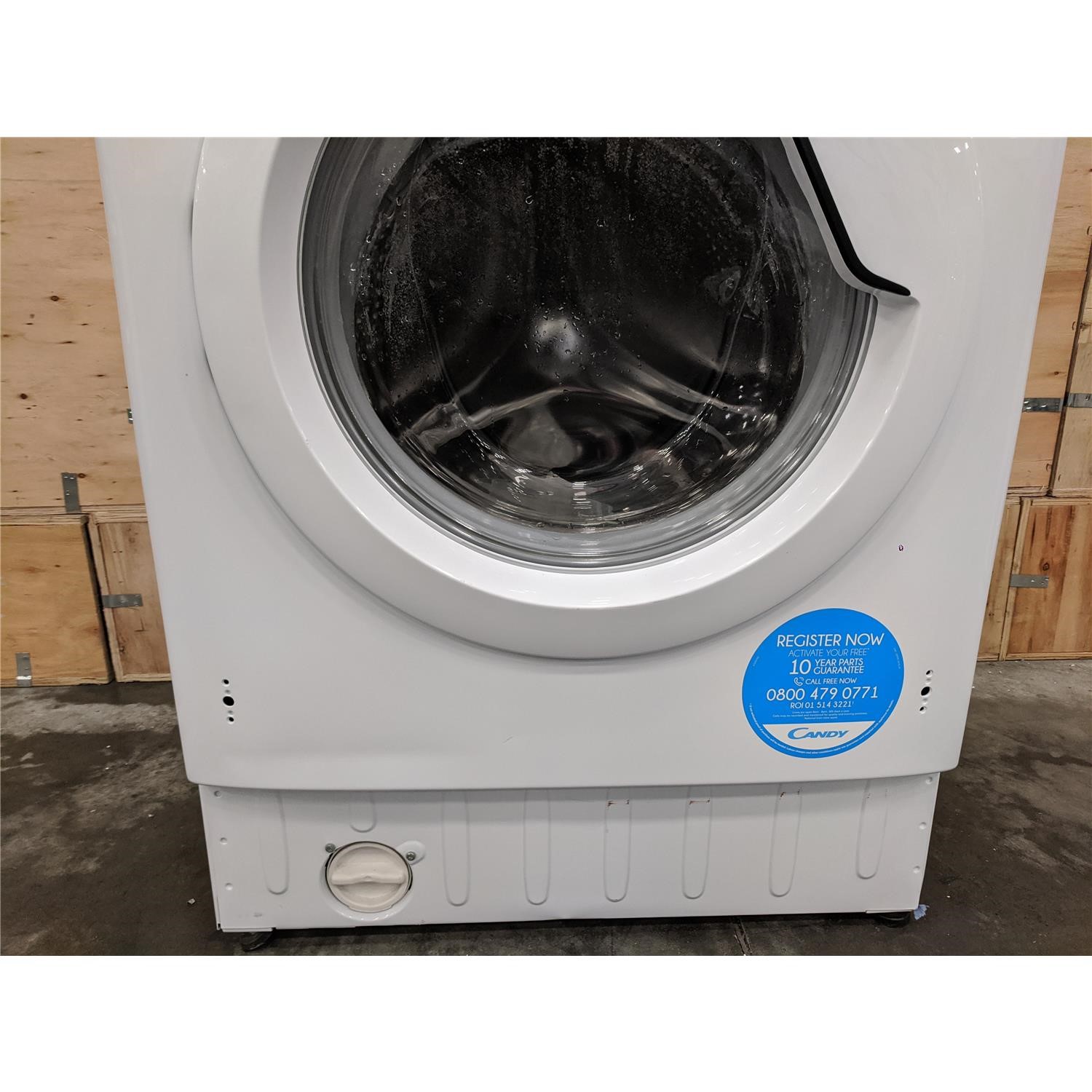 Refurbished Candy CBWM914S Integrated 9KG 1400 SpinWashing Machine ...