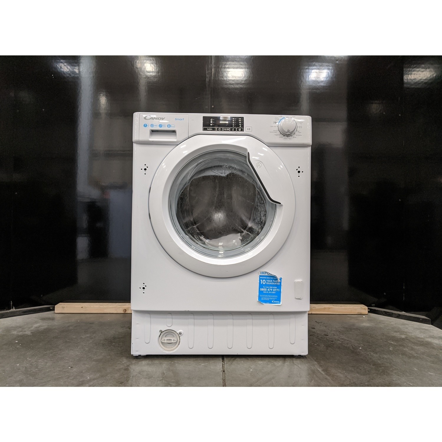 Refurbished Candy CBW47D1E-80 Integrated 7KG 1400 Spin Washing Machine ...