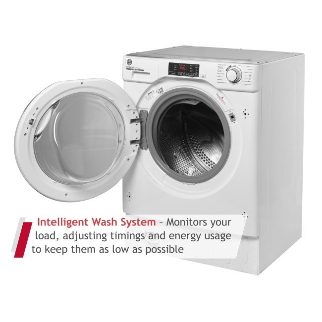 Hoover H-WASH 300 Lite 9kg 1400rpm Integrated Washing Machine HBWS49D1E ...
