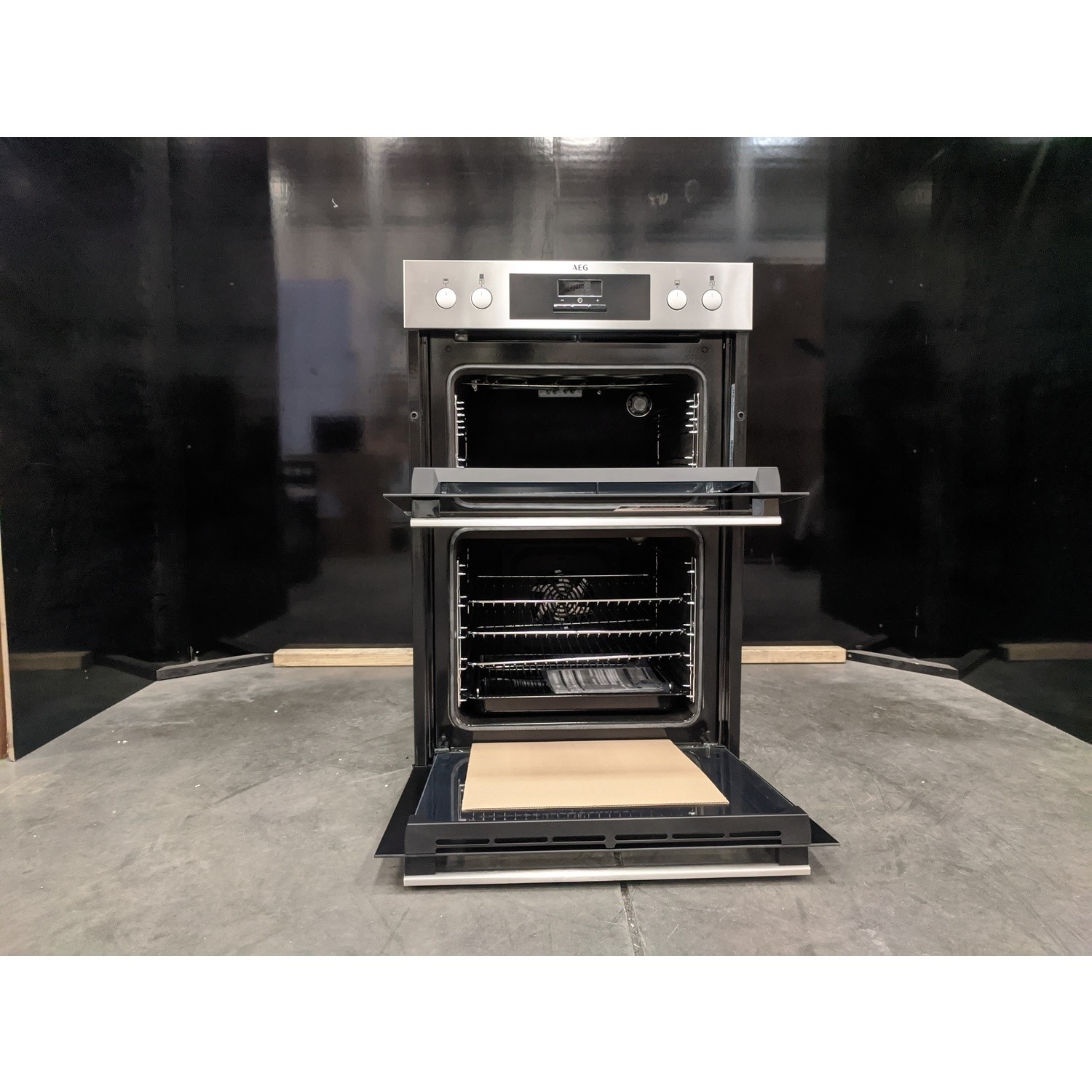 Refurbished AEG DCB331010M 60cm Double Built In Electric Oven 78085067 ...