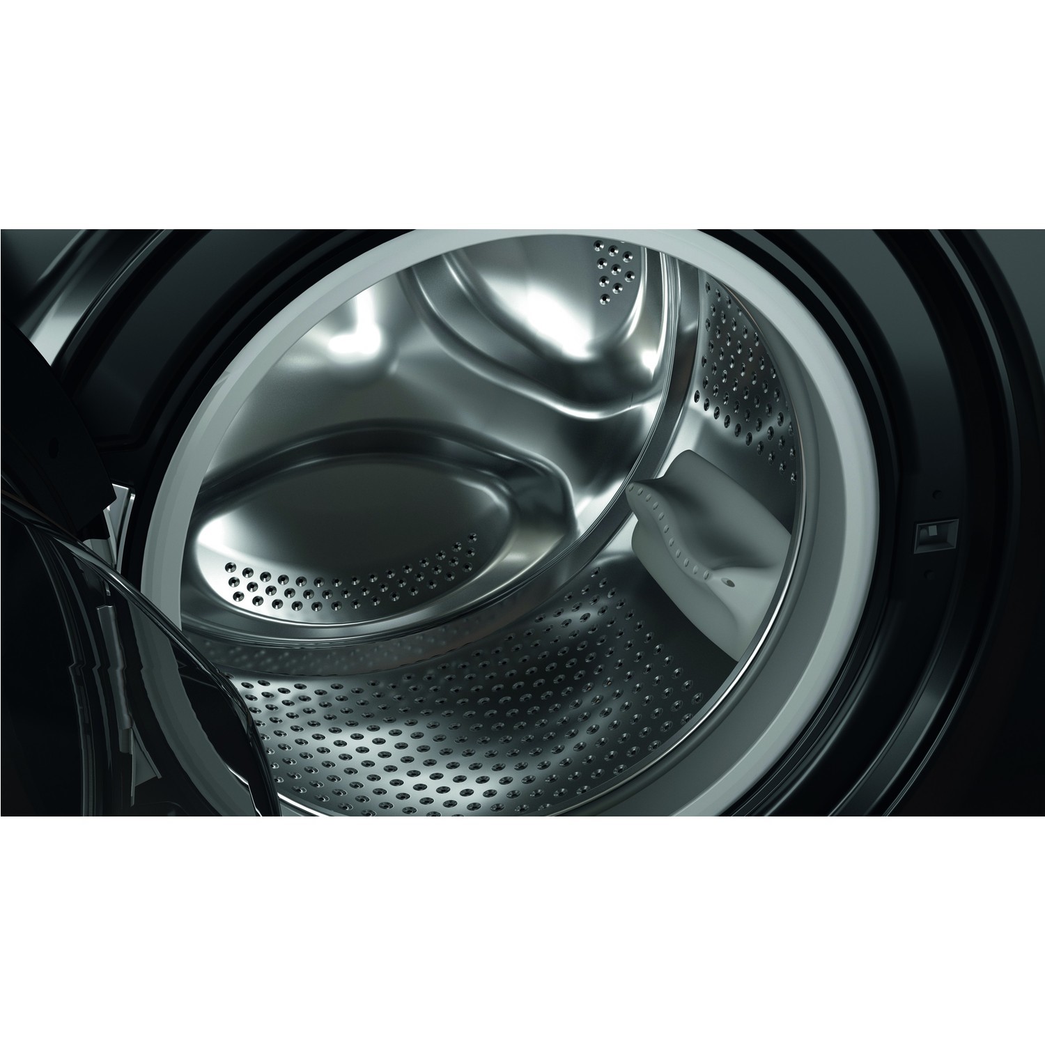 Hotpoint Anti-stain 9kg 1600rpm Washing Machine - Black NSWM965CBSUKN ...