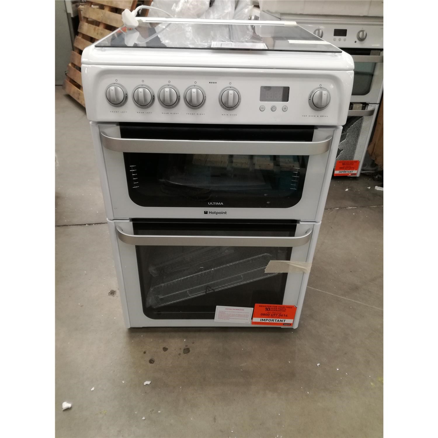 Refurbished Hotpoint HUG61P 60cm Gas Cooker 78050012/1/HUG61P ...