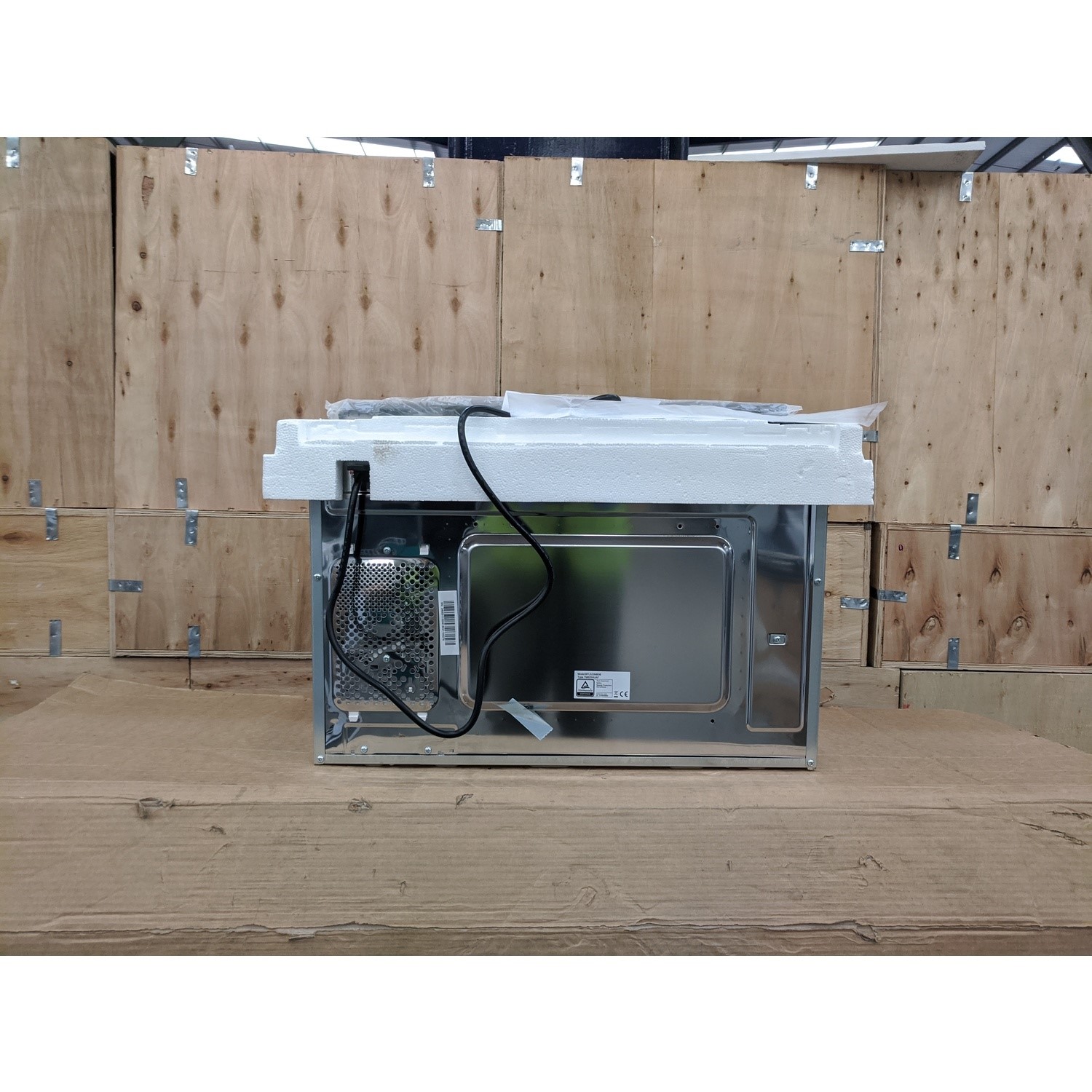 Refurbished Bosch Serie 4 BFL523MB0B Built In 20L 800W Microwave Black ...