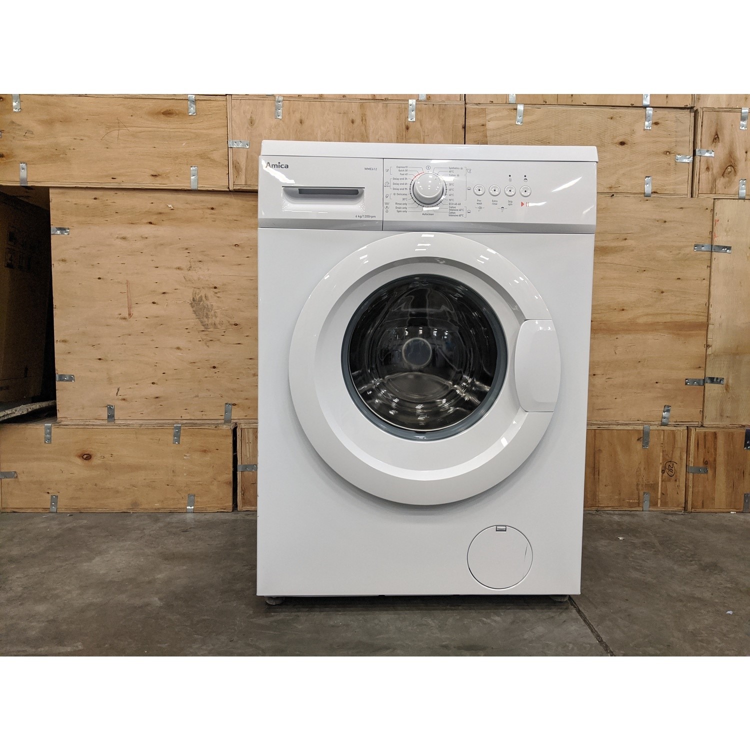 Refurbished Amica WME612 Freestanding 6KG 1200 Spin Washing Machine ...