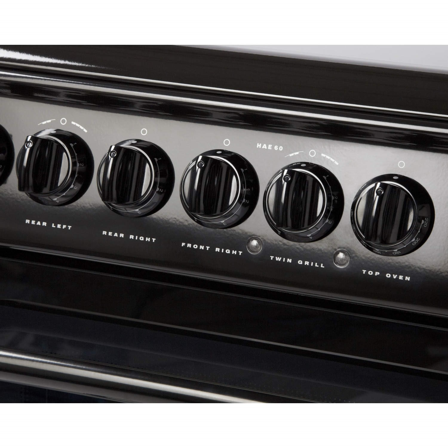 Hotpoint 60cm Double Oven Electric Cooker - Black HAE60KS | Appliances ...