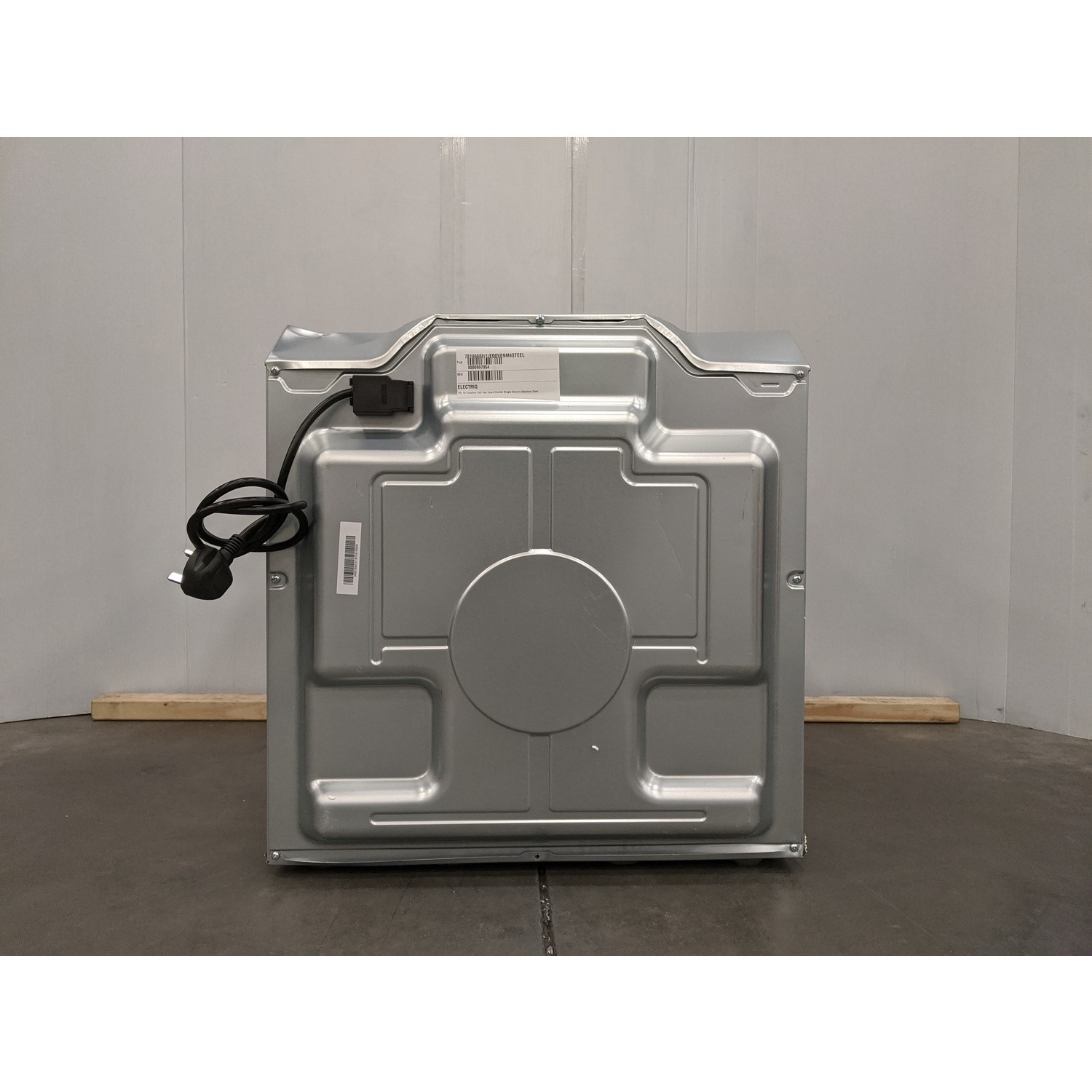 Refurbished electriQ EQOVENM4STEEL 60cm Single Built In Electric Touch ...