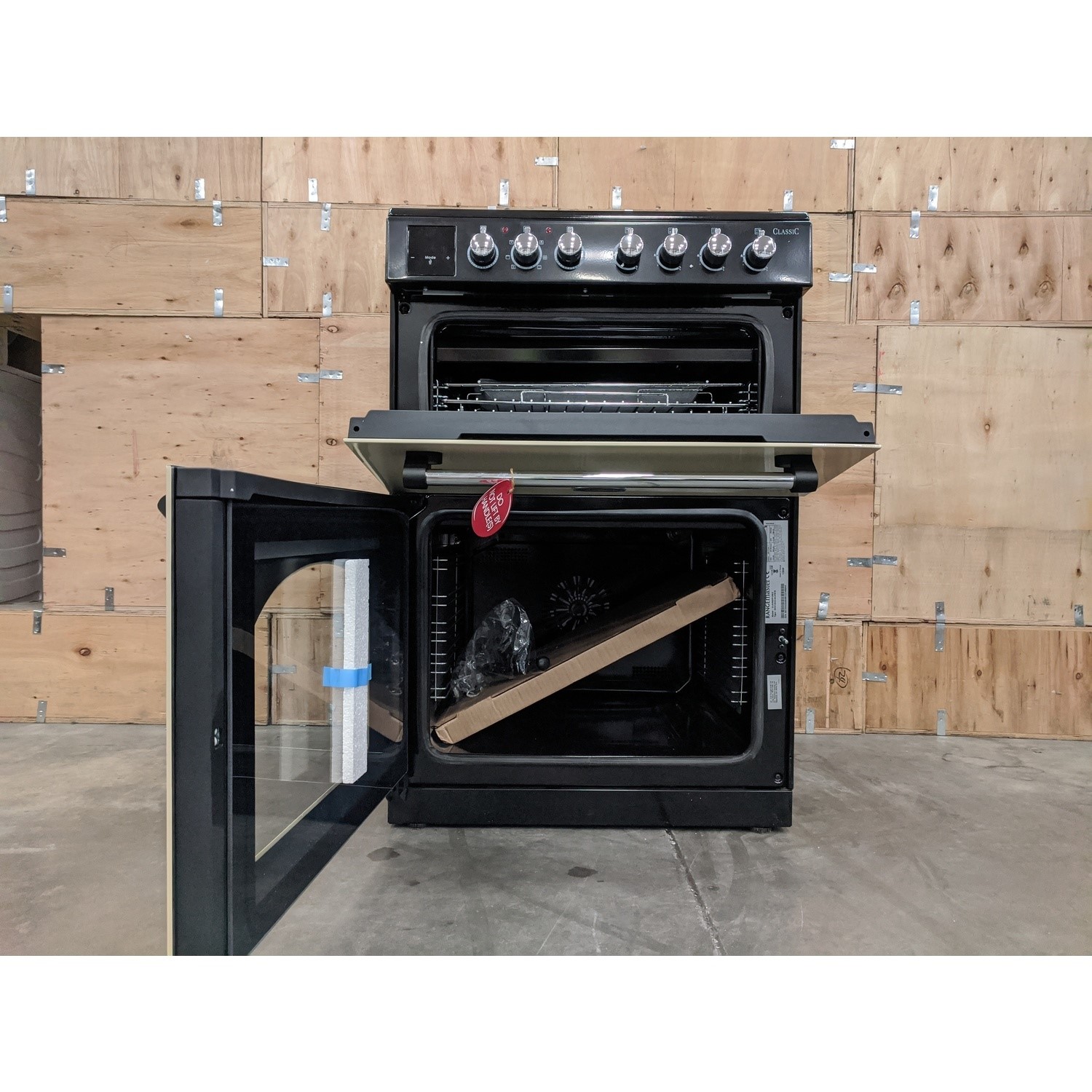 Refurbished Rangemaster Classic CLA60DFFCRC 60cm Dual Fuel Cooker Cream ...