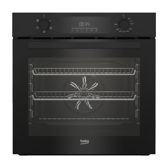 Beko Electric Fan Single Oven - Black BBIF22300B | Appliances Direct