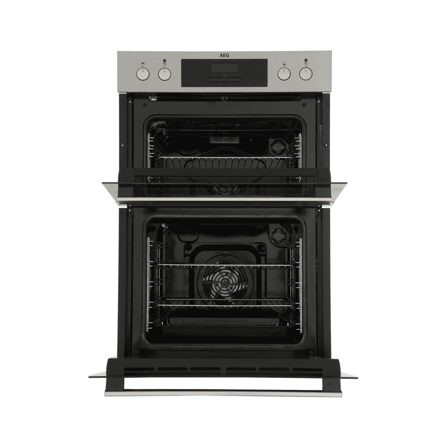 AEG 6000 Built In Electric Double Oven with Catalytic Cleaning ...
