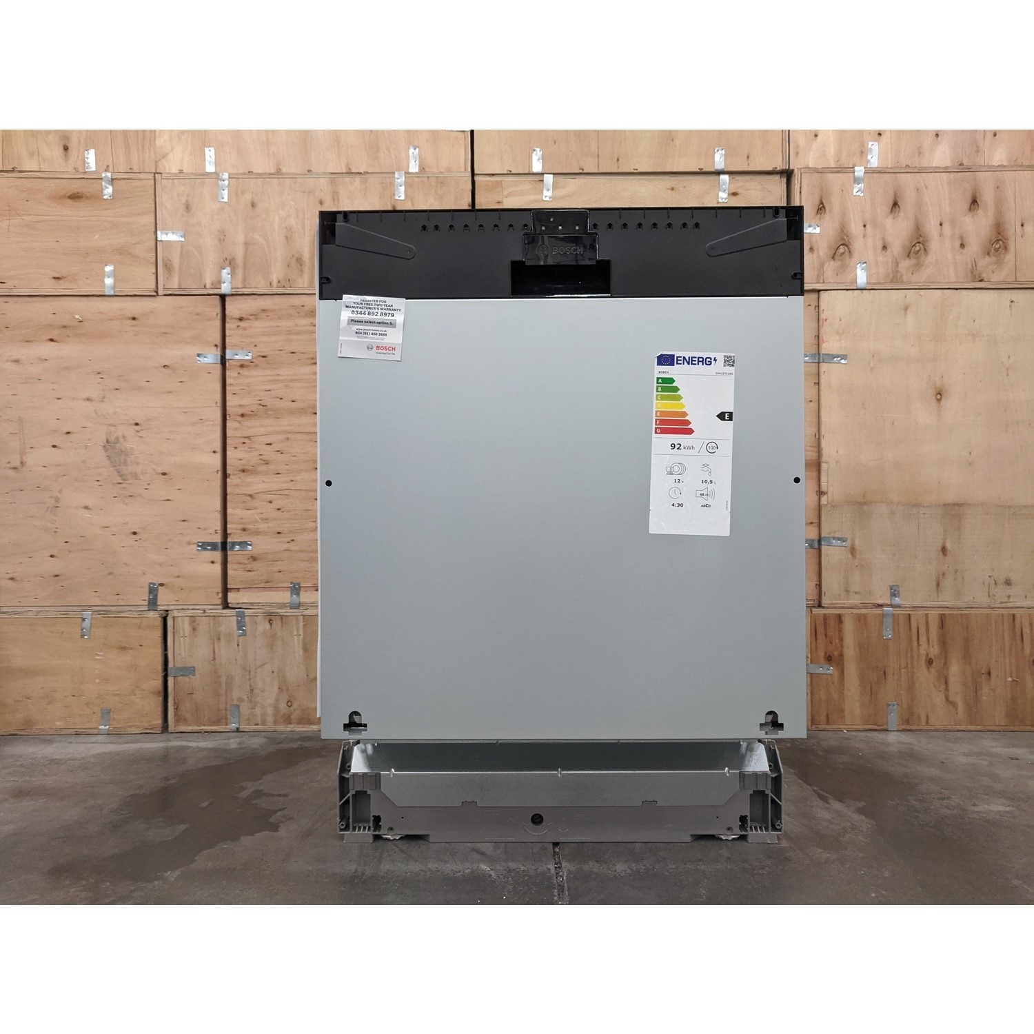 Refurbished Bosch Serie 2 SMV2ITX18G 12 Place Fully Integrated ...