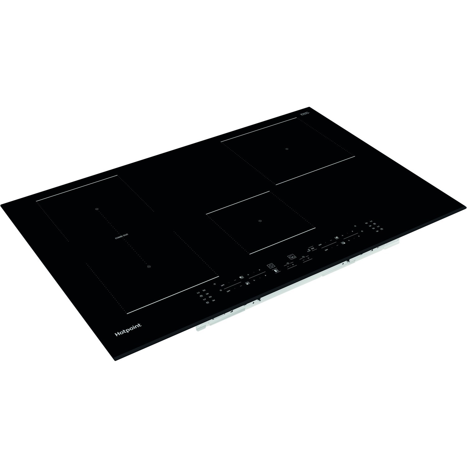Hotpoint 77cm 4 Zone Induction Hob with CombiDuo TB3977BBF | Appliances ...