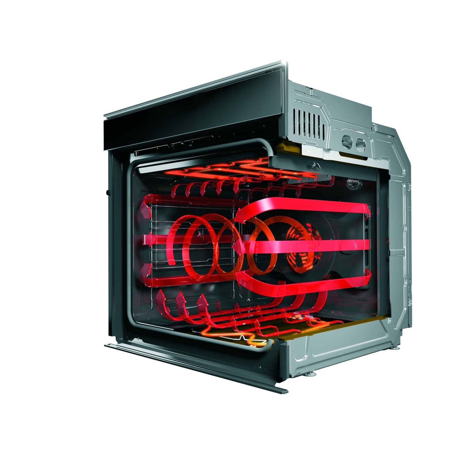 Hotpoint Electric Touch Screen Single Oven - Stainless Steel SI6874SHIX ...