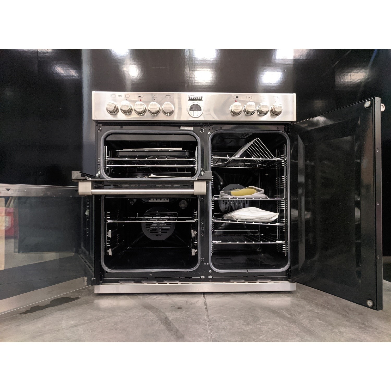 Refurbished Stoves Sterling 900DFT 90cm Dual Fuel Range Cooker ...