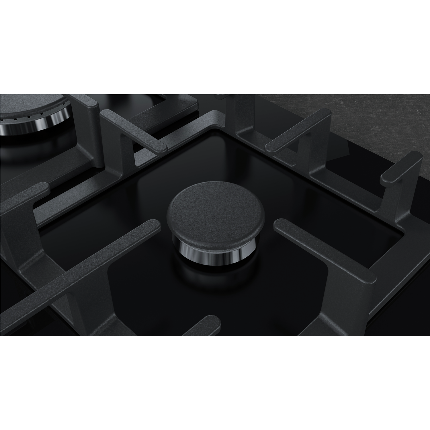 Neff N70 59cm Gas on Glass 4 Burner Gas Hob - Black T26CS49S0 ...