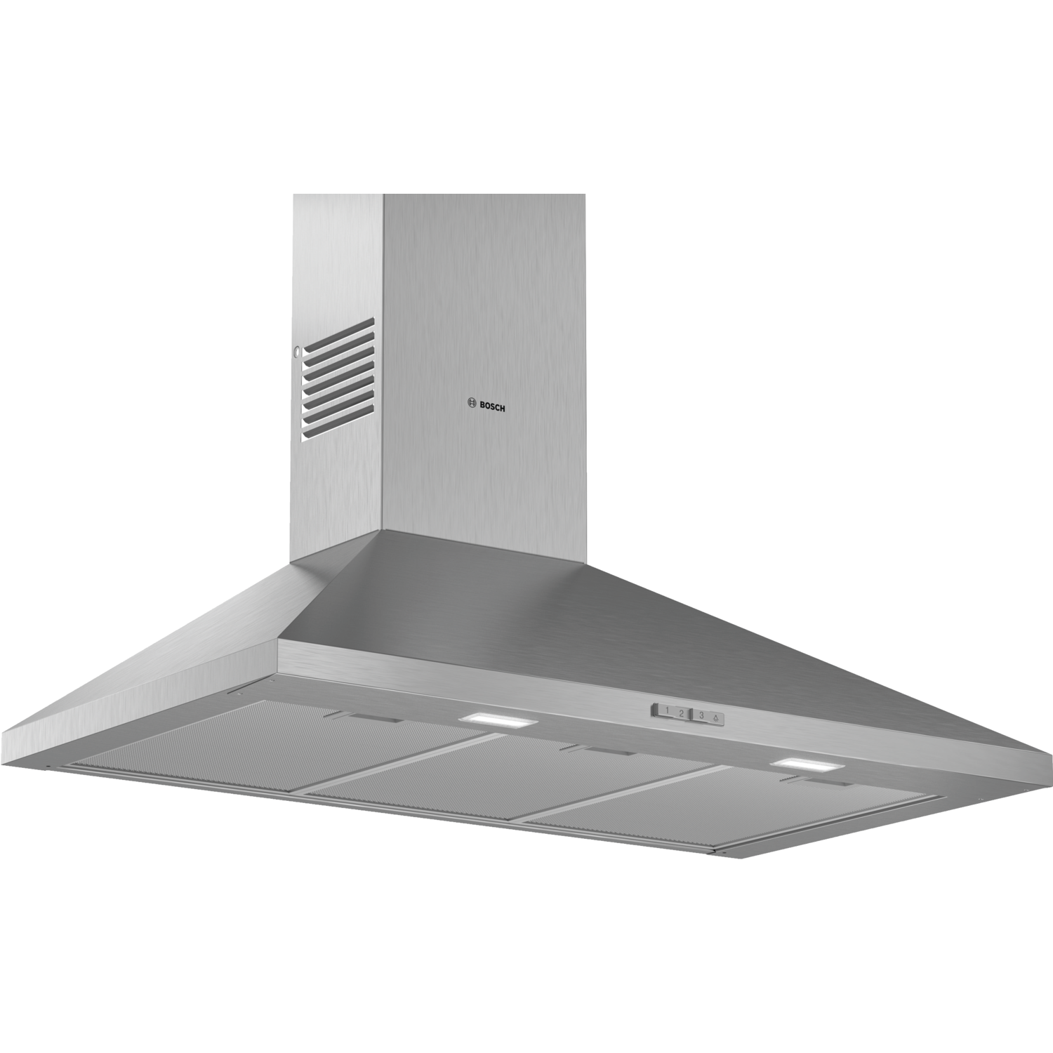 Bosch Serie 2 90cm Pyramid Chimney Cooker Hood - Stainless Steel ...
