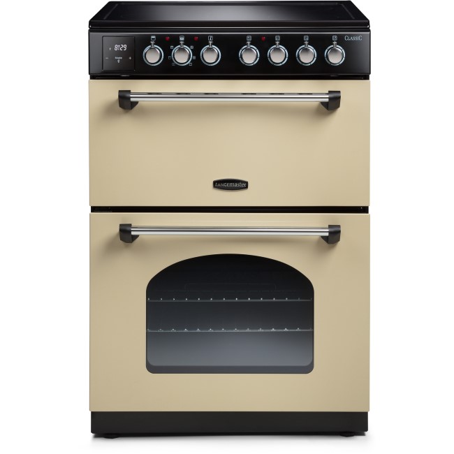 Rangemaster Classic 60cm Electric Cooker with Induction Hob - Cream ...